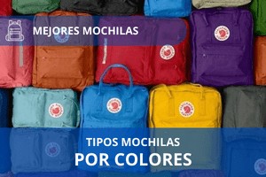 ¡Descubre todos las mochilas 🎒 que hay por tipo de color ☝!